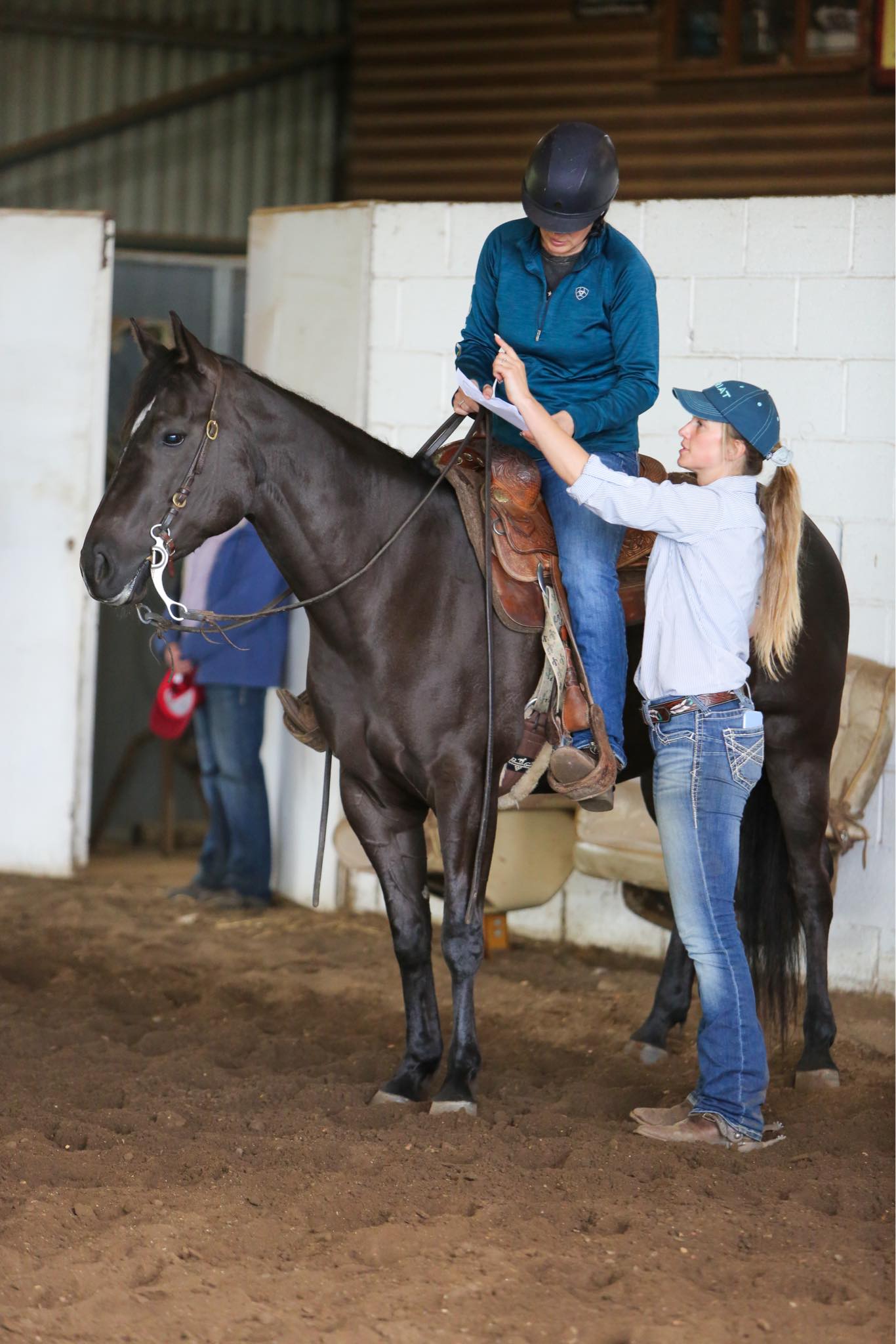 Western Riding Lessons | Sovereign Quarter Horses